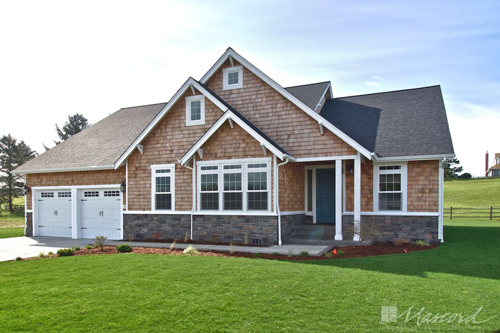 Galen: Traditional Plan with Fireplace and Media Center | 2001 Sq Ft