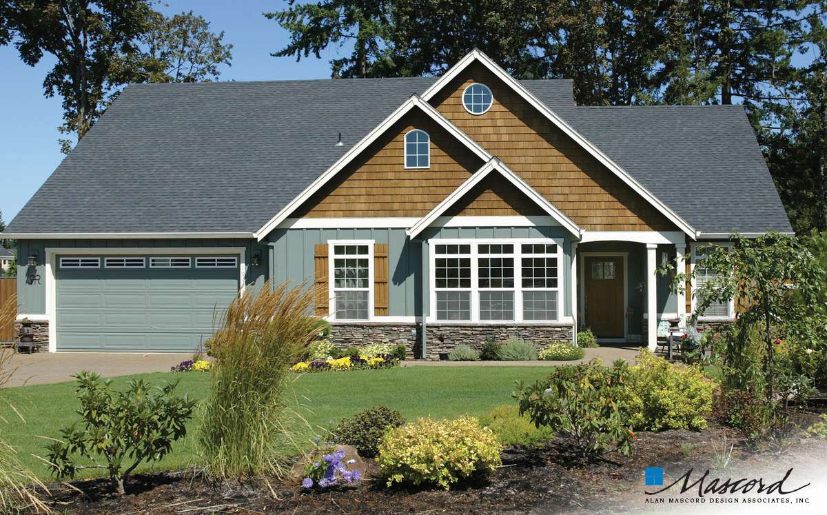 Galen: Traditional Plan with Fireplace and Media Center | 2001 Sq Ft