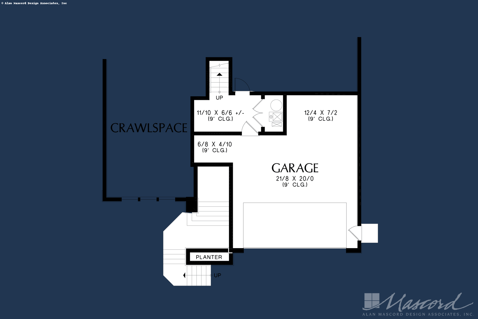 Marylebone: Upslope Plan with Option for Third Car | 2044 Sq Ft