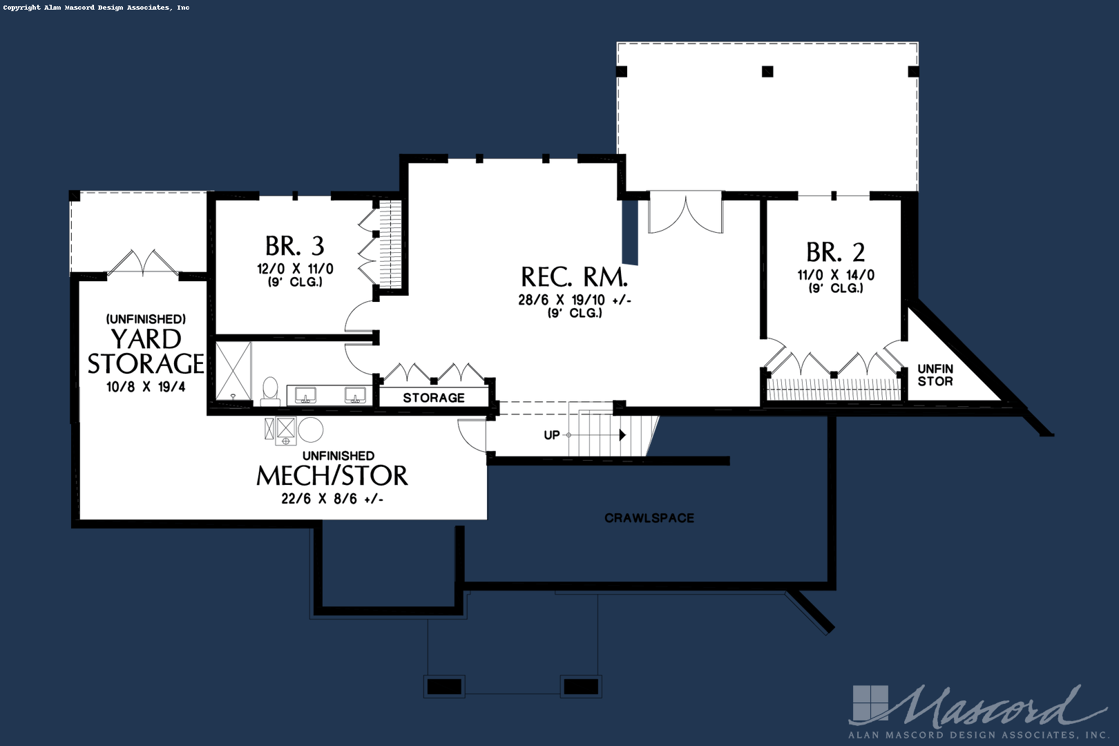 Craftsman House Plan 22156G The Blythewood: 3121 Sqft, 4 Beds, 3 Baths